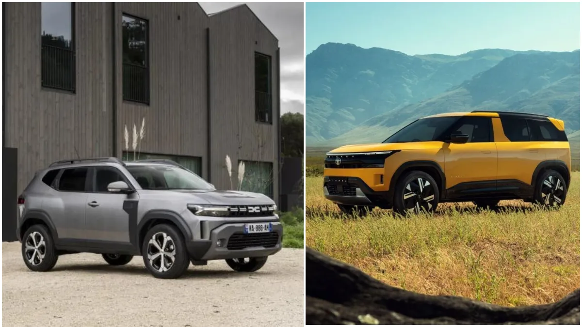 Tata Sierra vs New Renault Duster Comparison Specs, EV, Price & Verdict
